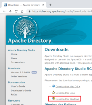 【Apache Directory Studio】インストール導入と使い方～Windows PCからLDAPツリー(登録内容)を一覧化する～ | SEの道標